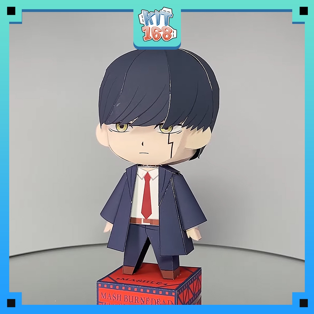 Mô hình giấy Anime Game Chibi Mash Burnedead - Mashle | Shopee Việt Nam