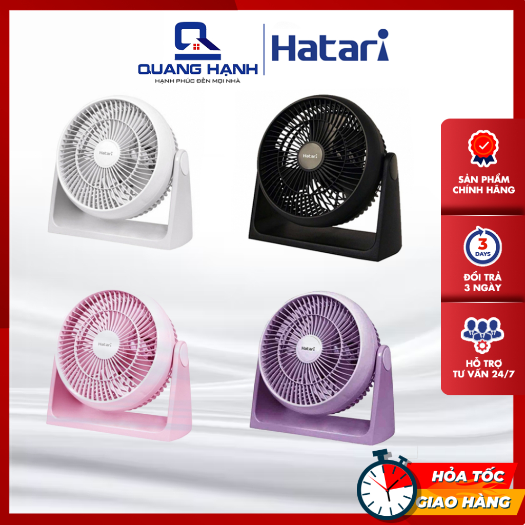 Quạt bàn Hatari Thái Lan HT-PS20M1 (Các màu) | Shopee Việt Nam