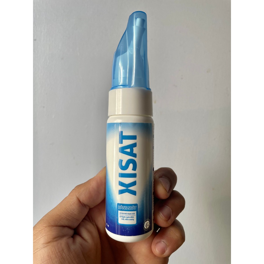 XỊT VỆ SINH MŨI NƯỚC BIỂN SÂU XISAT HÀNG NGÀY 75ML (KHÔNG HỘP) | Shopee ...