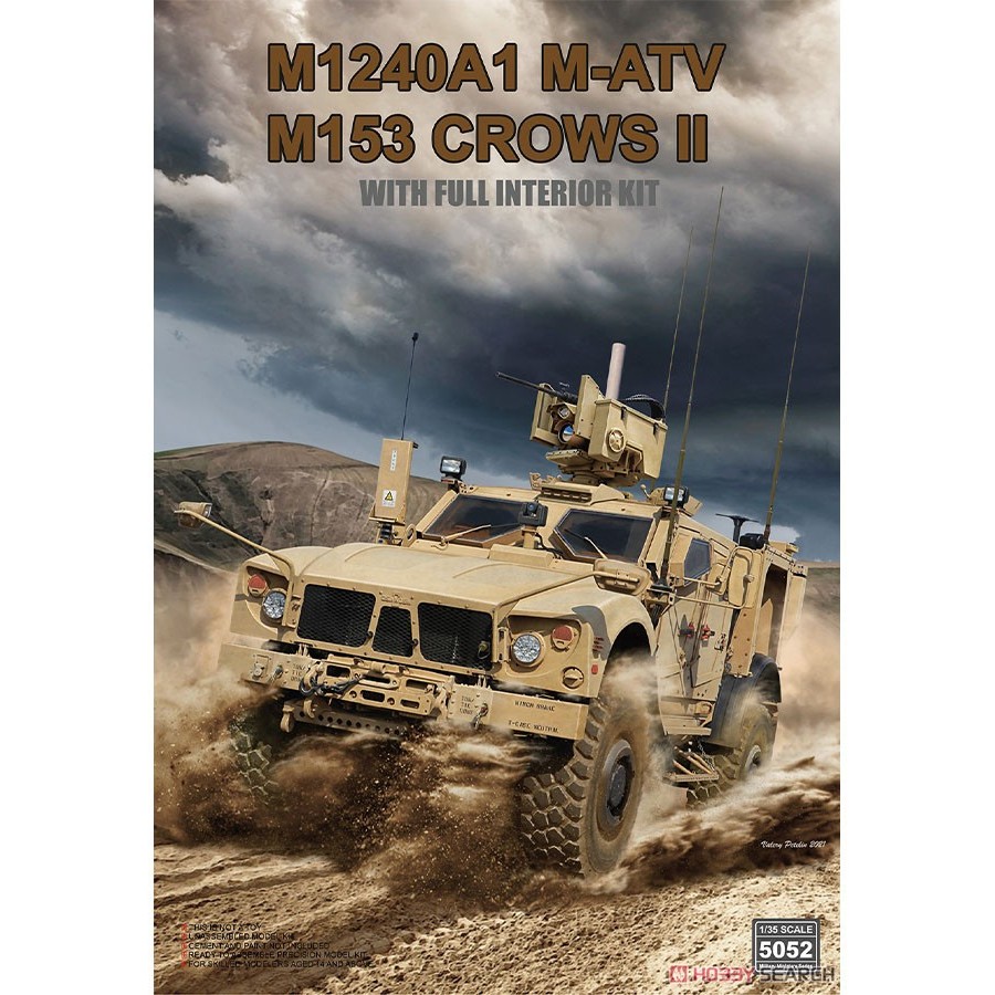 RYE FIELD MODEL 5052 1/35 MÔ HÌNH XE M1240A1 M-ATV W/M153 CROWS II ...