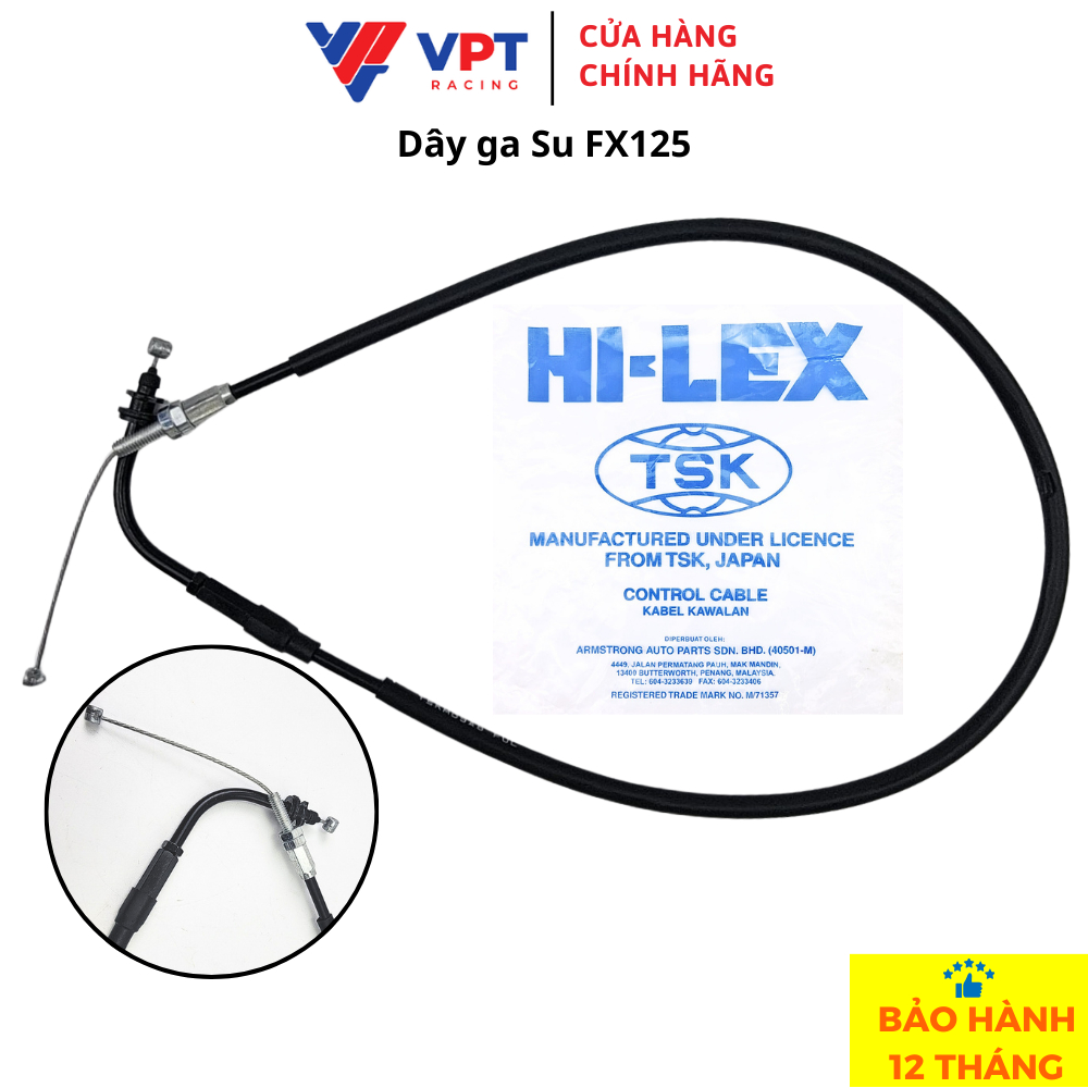 Dây ga Suzuki FX125 / chính hãng TSK 58300-47E10 | Shopee Việt Nam