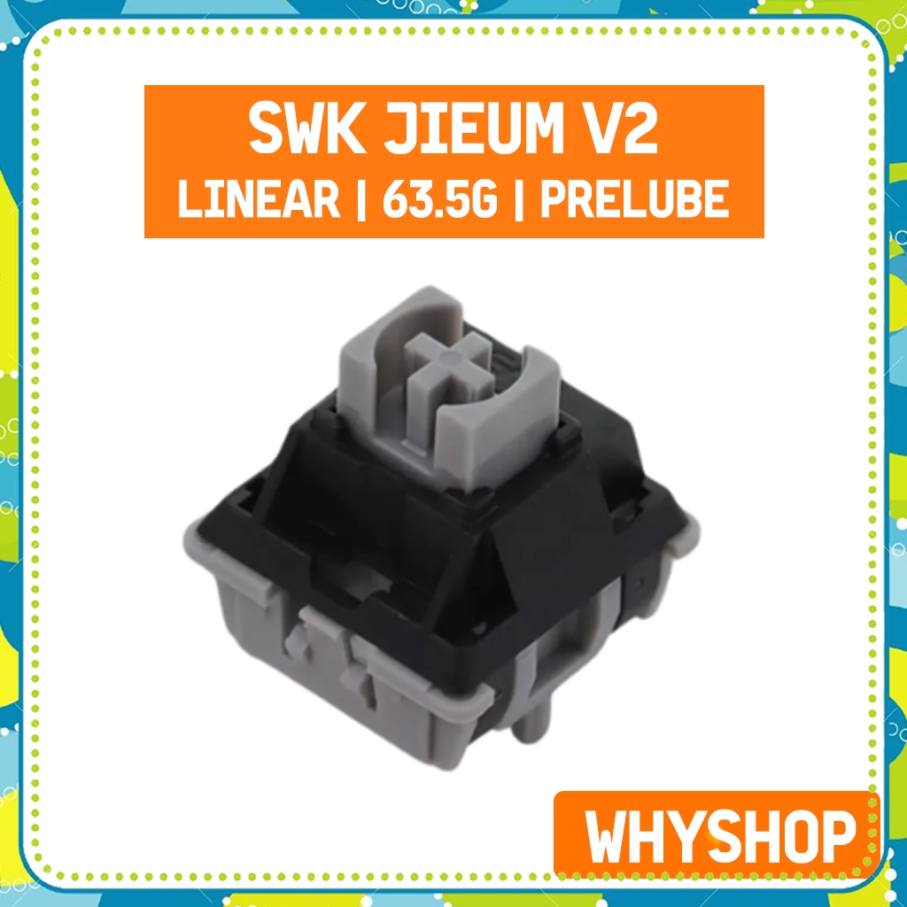 Switch SWK Jieum V2 | Linear 63.5g Công tắc bàn phím cơ chính hãng đã ...