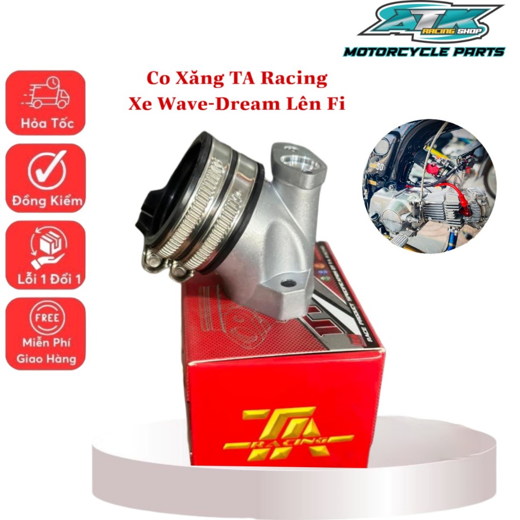 Co xăng TA Racing xe Wave-Dream-Cub-67 lên họng xăng Ex150 Fi | Shopee ...