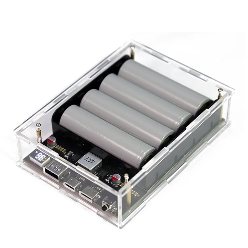 Box sạc dự Phòng 45W meca 4 Cell 18650/21700 [ Phiên Bản Cao Cấp - Mạch ...