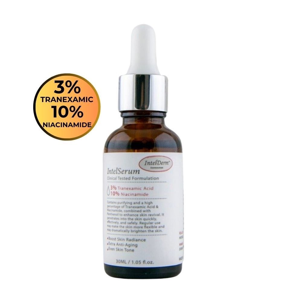 Serum sáng da IntelDerm 3% - Chuyên cấp ẩm phục hồi và mờ thâm nám ...