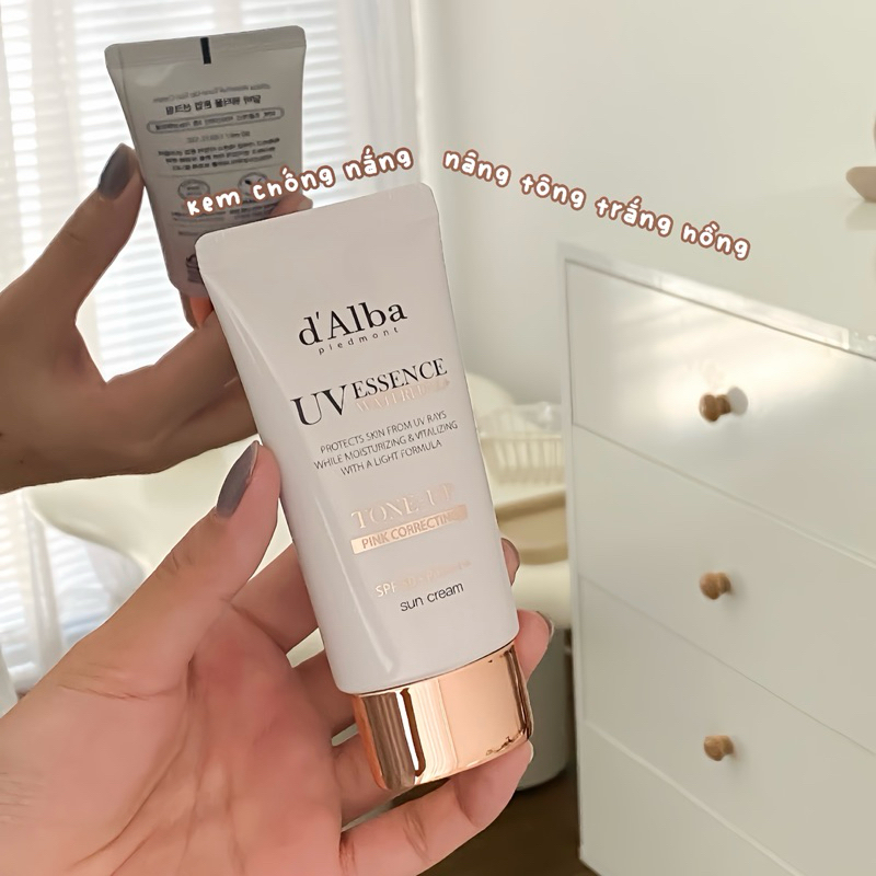 Kem chống nắng nâng tone d'Alba Waterfull Tone-up Sunscreen 50ml ...