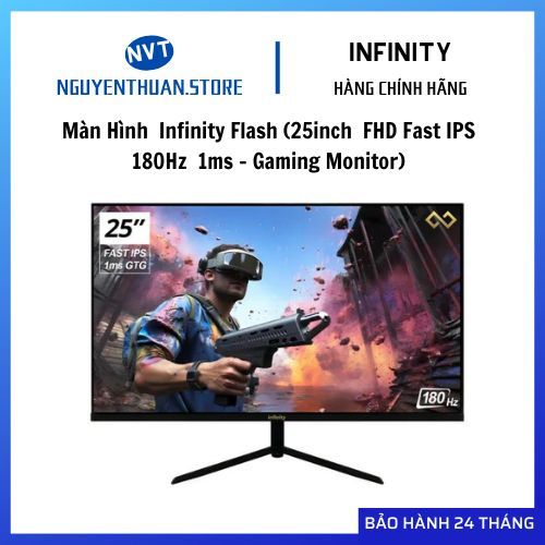 Màn Hình Infinity Flash (25inch/FHD/Fast IPS/180Hz/1ms ) - Hàng Chính ...