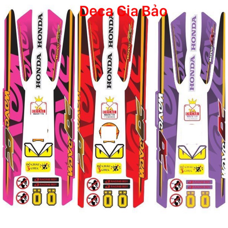 tem wave 110 mẫu chữ to | Shopee Việt Nam
