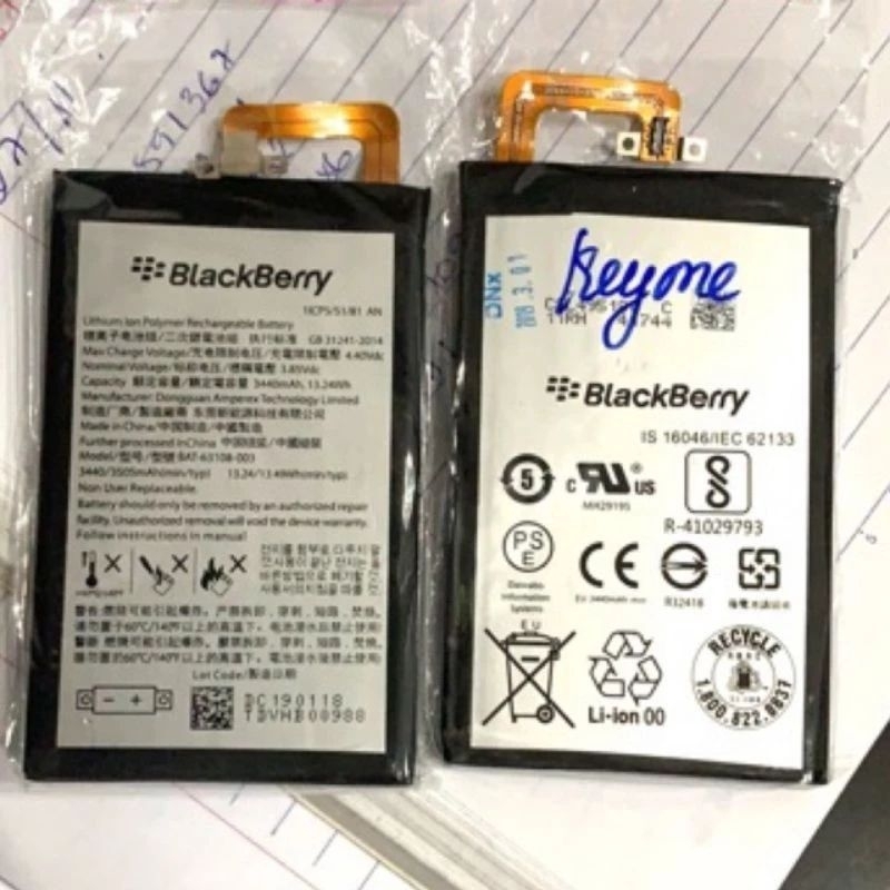 Pin Blackberry Keyone Chính Hãng.Thay Pin Blackberry Keyone Chính Hãng ...