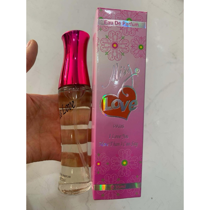Nước hoa Miss Love màu hồng 35ml | Shopee Việt Nam