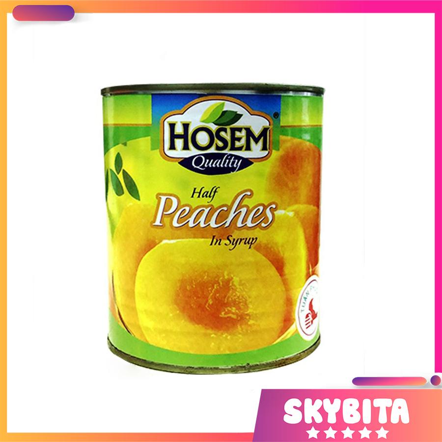 Đào vàng ngâm Hosem 820gr/hộp – Đào nhập khẩu, miếng to, dày cùi ...