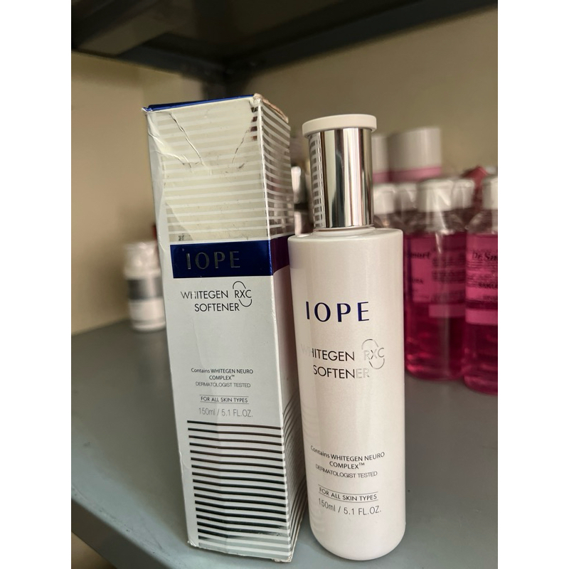 NƯỚC HOA HỒNG DƯỠNG ẨM LÀM SÁNG DA IOPE IOPE WHITEGEN RXC SOFTENER 150ML | Shopee Việt Nam