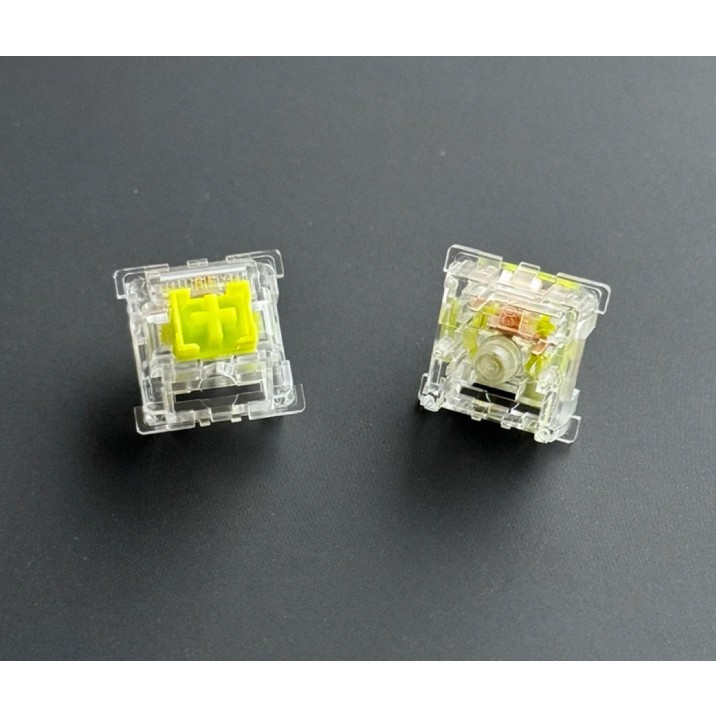 Switch im lặng Outemu Silent Crystal Peach V2 + Crystal Lime V2 ...