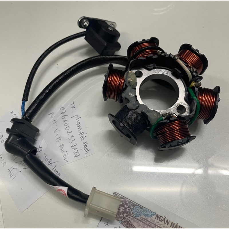 Cuộn lửa / cuộn dây bộ phát điện xe Angel Hi / Angel 80cc - Mã M51 ...