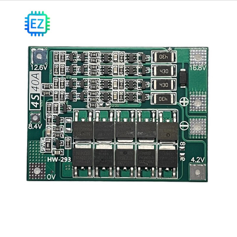 Mạch bảo vệ pin 4S 40A - 16.8V có cân bằng | Shopee Việt Nam