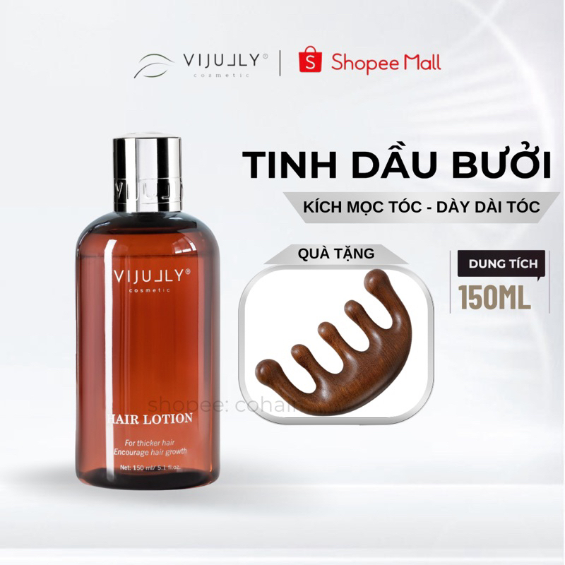 Xịt Tinh Dầu Bưởi Vi Jully 150ML Giúp Dưỡng Tóc, Kích Mọc Tóc Và Hỗ Trợ ...