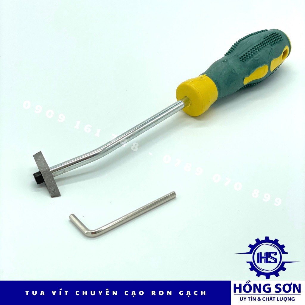 Tua vít cạo ron gạch, dụng cụ cạo mạch gạch đầu thép vonfram siêu cứng ...