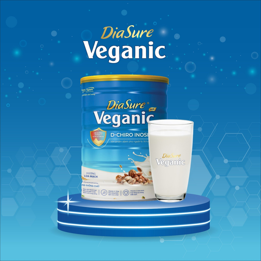 Diasure VEGANIC Sữa Hạt Dành Cho Người Tiểu Đường, Ổn Định Đường Huyết ...