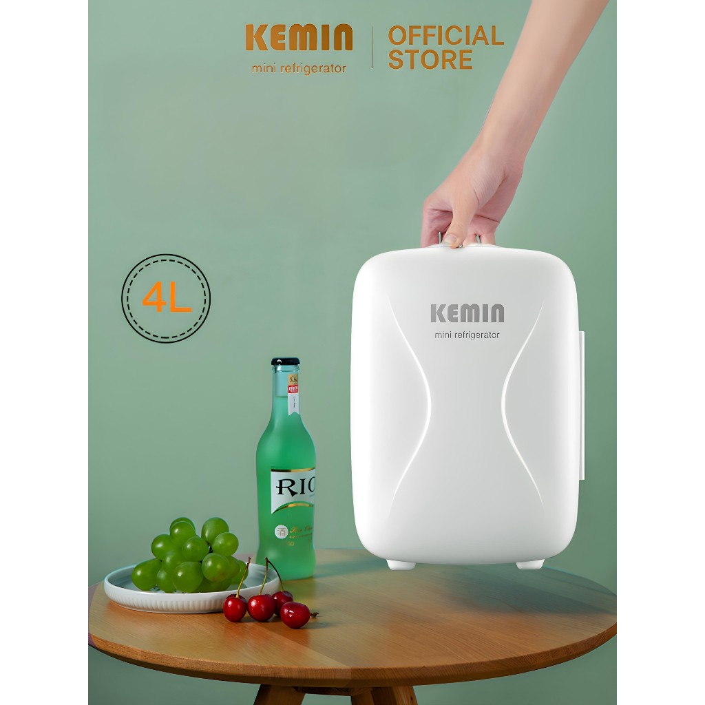 Tủ Lạnh Mini Kemin KU400A 4L Chính Hãng - Nóng Lạnh 2 Chiều | Shopee ...