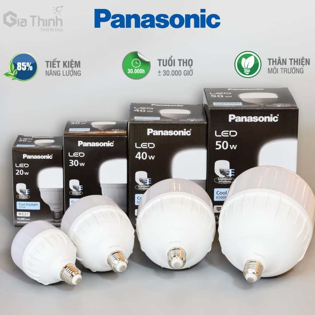 Đèn LED Bulb Panasonic 40W ánh sáng trắng 6500K | Shopee Việt Nam