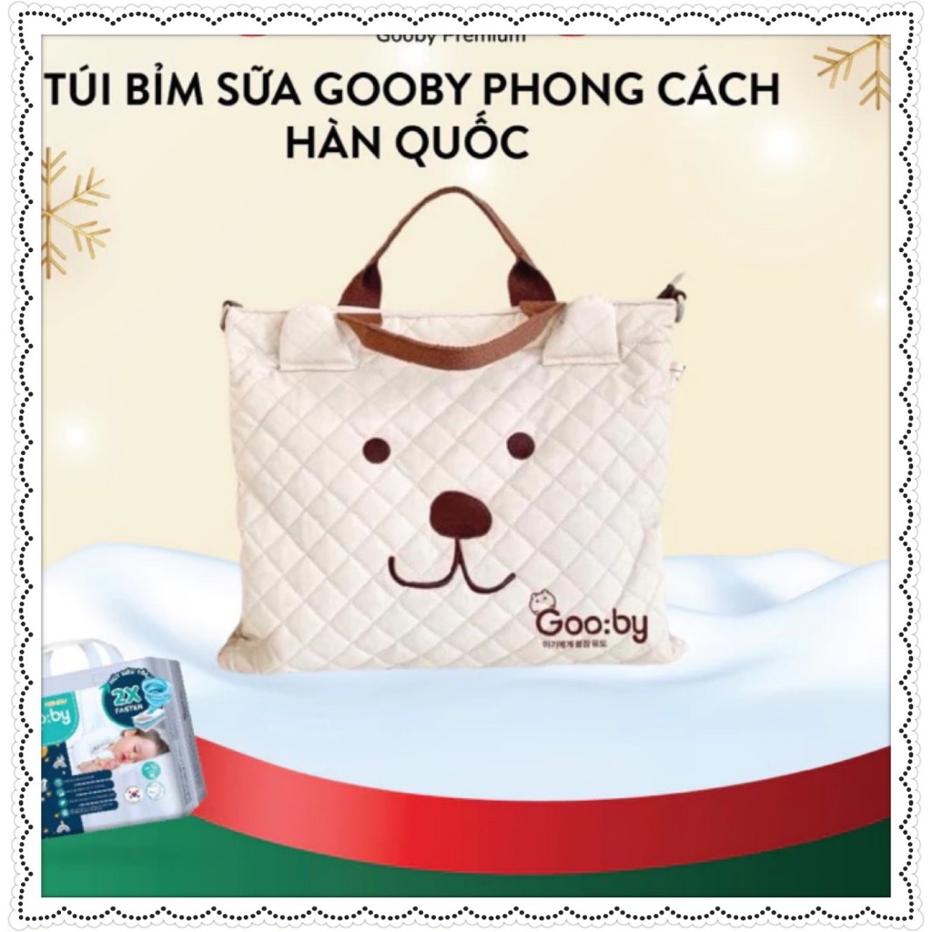 Túi bỉm sữa cao cấp hàng chính hãng Gooby | Shopee Việt Nam