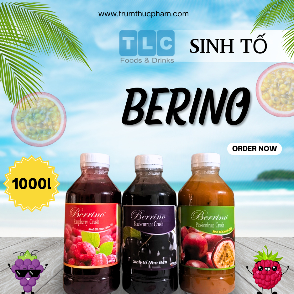 Sinh Tố Bốn mùa Berino Các Vị 1000ml | Shopee Việt Nam
