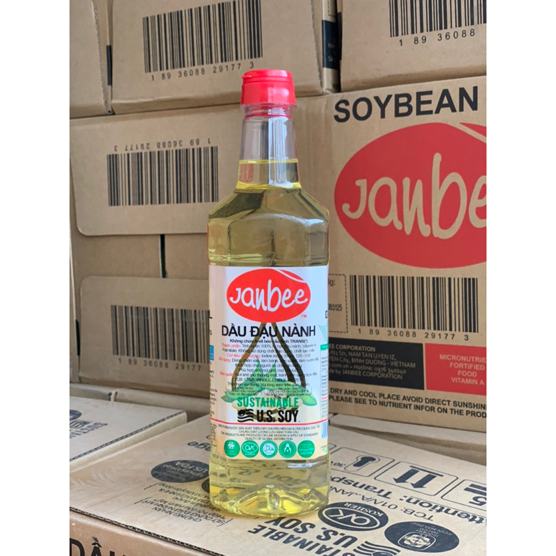 Dầu đậu nành Janbee 1lit | Shopee Việt Nam