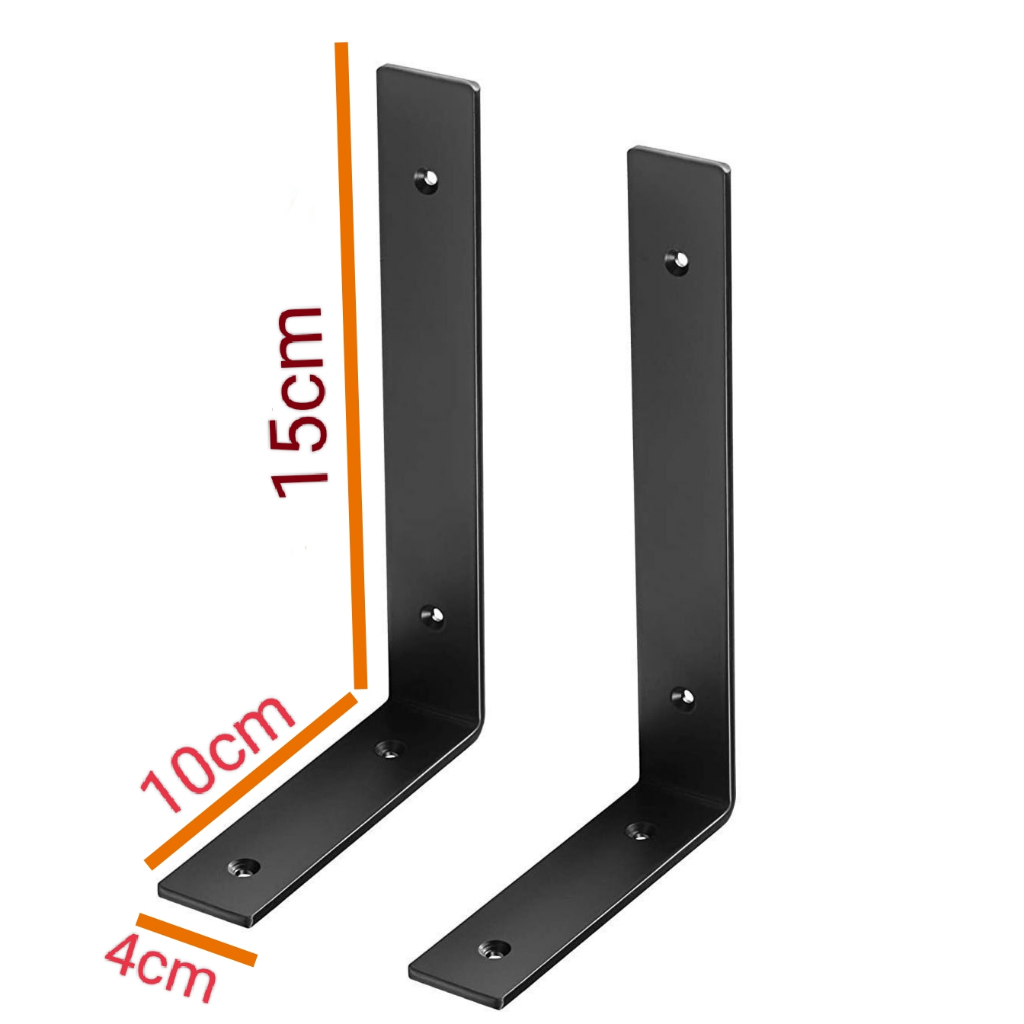 ộ 2 ke sắt chữ L, EKE Góc,Giá đỡ kệ ke bắt tường bằng thép pát mặt dưới ...