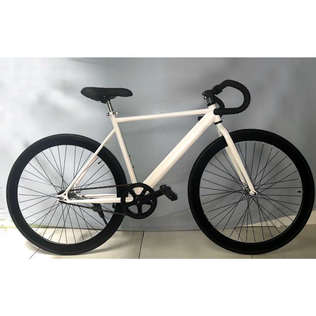 XE ĐẠP SINGLE SPEED - Basic white | Shopee Việt Nam