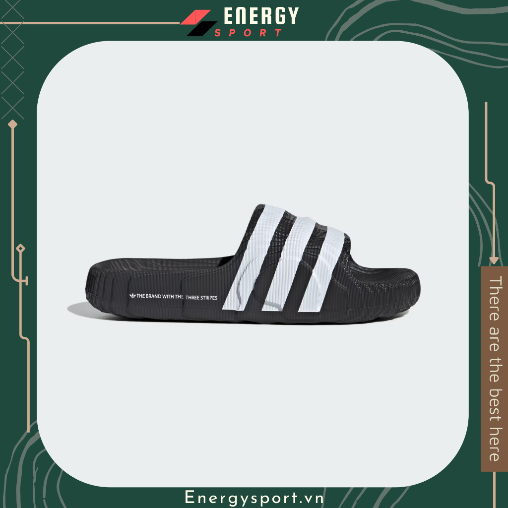 Dép Adidas Unisex Adilette 22 Slides 'Core Black' - IF3670 | Shopee ...