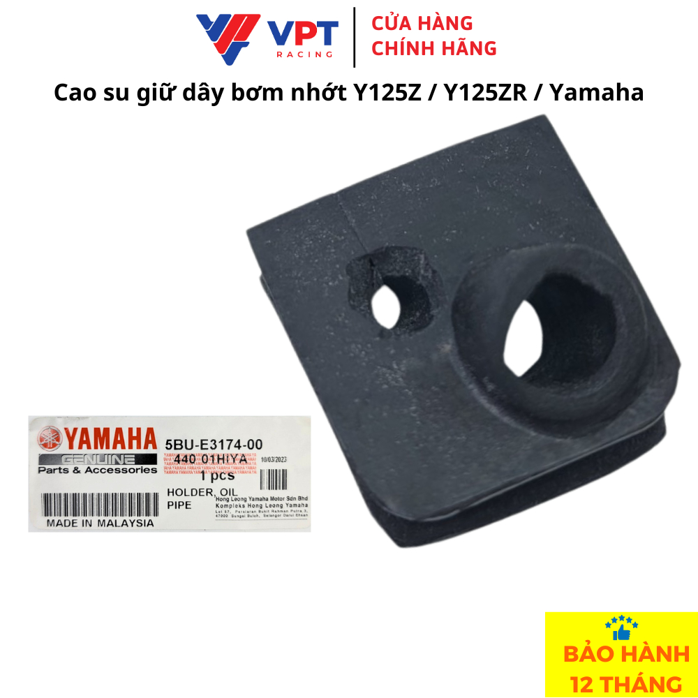 Cao su giữ dây bơm nhớt Yaz Y125Z / Y125ZR chính hãng Yamaha 5BU-E3174 ...