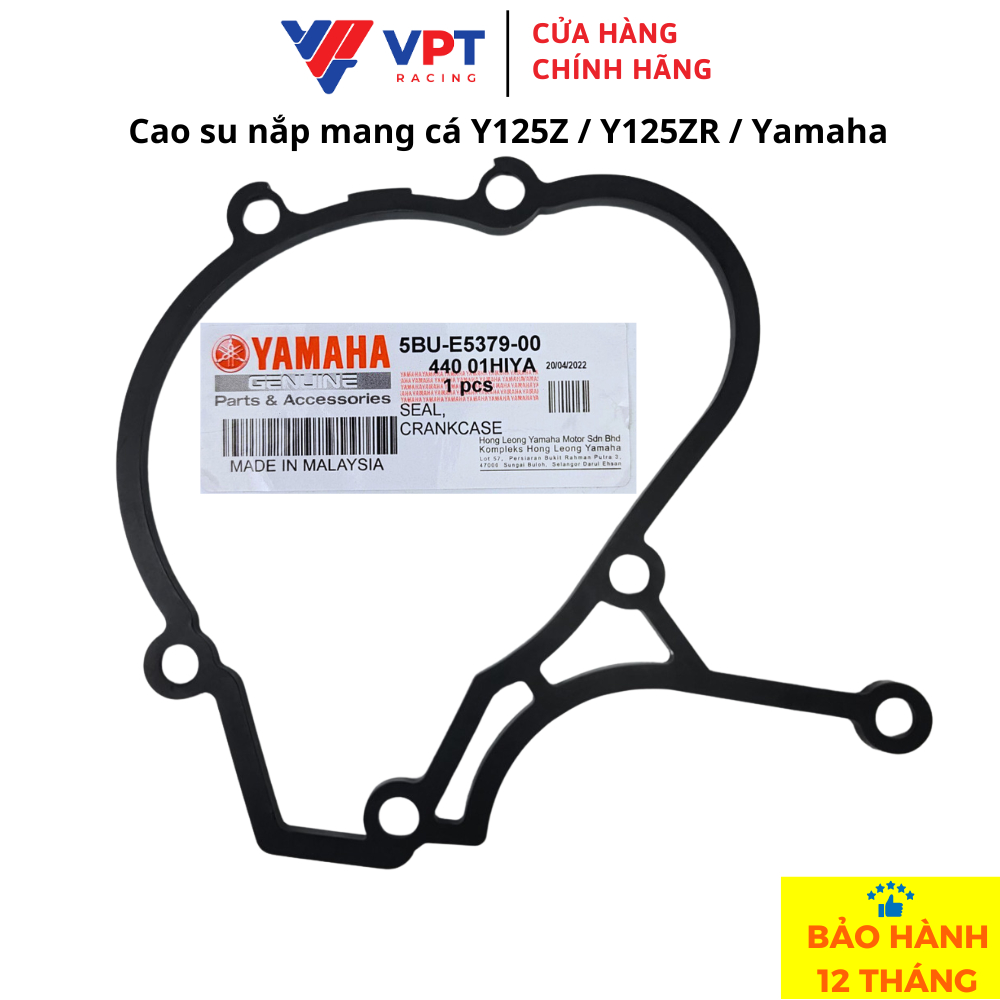 Cao su nắp mang cá Yaz Y125Z / Y125ZR / chính hãng Yamaha 5BU-E5379-00 ...