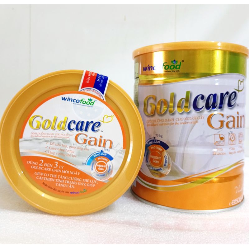 Sữa tăng cân Goldcare Gain 850G - Dinh dưỡng tăng cân cho người gầy ...