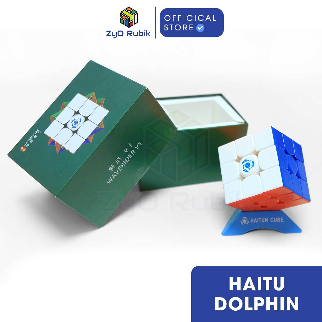 Rubik 3x3 2024 HaiTun Dolpin Waverider V1 Phân Loại Standard/ Flagship ...