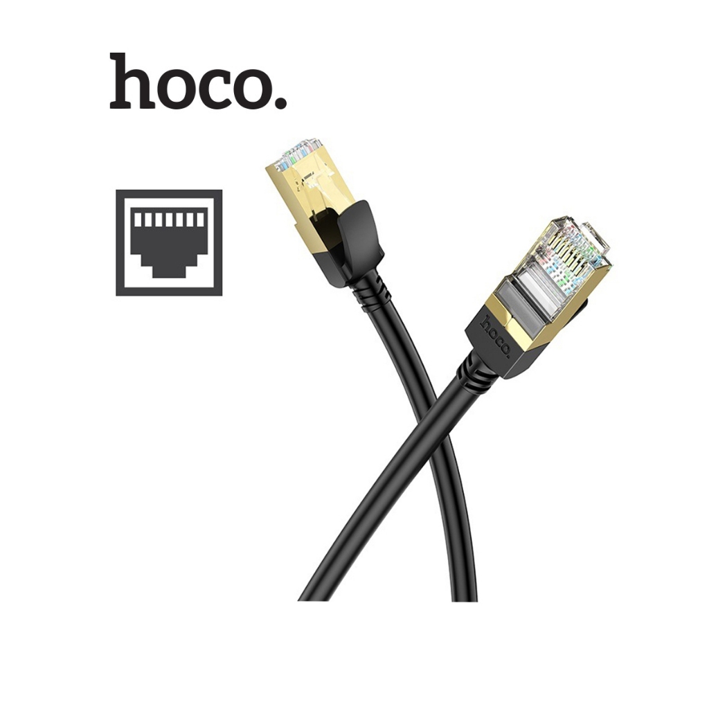 Dây cáp mạng Hoco US02 đồng nguyên chất chống nhiễu tốt đầu cắm tiêu ...