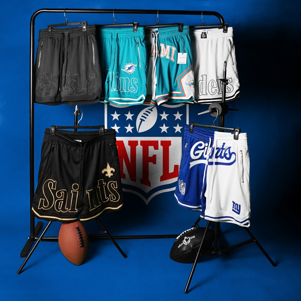 Quần Basket NFL Factorie Raiders/49Ers/Bengals/Dolphins/Giants/Saints ...