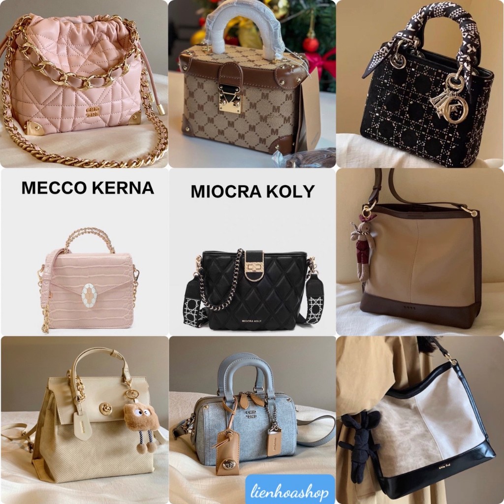 Túi Xách Nữ AUTH Chính Hãng Miokra Koly - Mecco Kerna - Chio - NRetro - Hàng SẴN - ẢNH & VIDEO ...