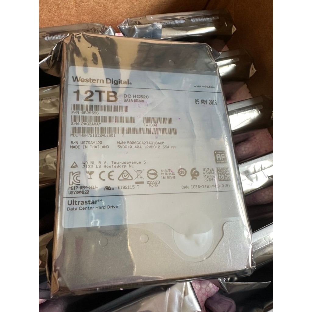 Ổ cứng Western Digital Ultrastar DC HC520 12TB(đã sử dụng) | Shopee Việt Nam