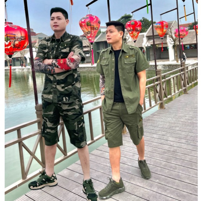 BỘ QUẦN ÁO LÍNH KAKI 926 ( BỘ NGỐ NAM MỚI NHẤT ) | Shopee Việt Nam