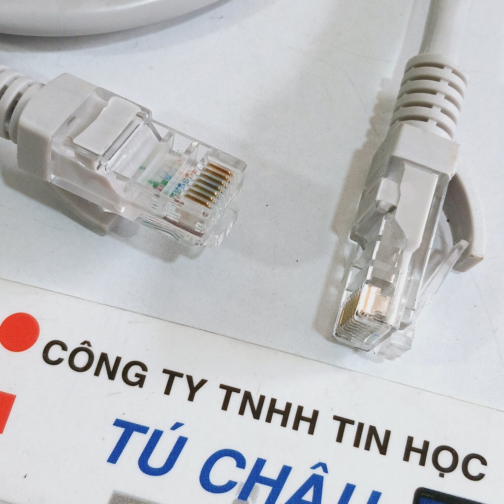Cáp mạng dài 5m / 10m / 15m / 20m / 25m / 30m (Cable Lan UTP CAT5 / 2 bấm sẳn) | Shopee Việt Nam