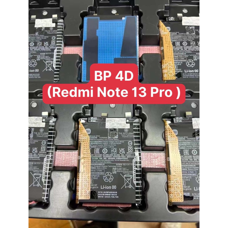Pin Xiaomi Redmi Note 13 Pro ( BP 4D ) zin hãng | Shopee Việt Nam