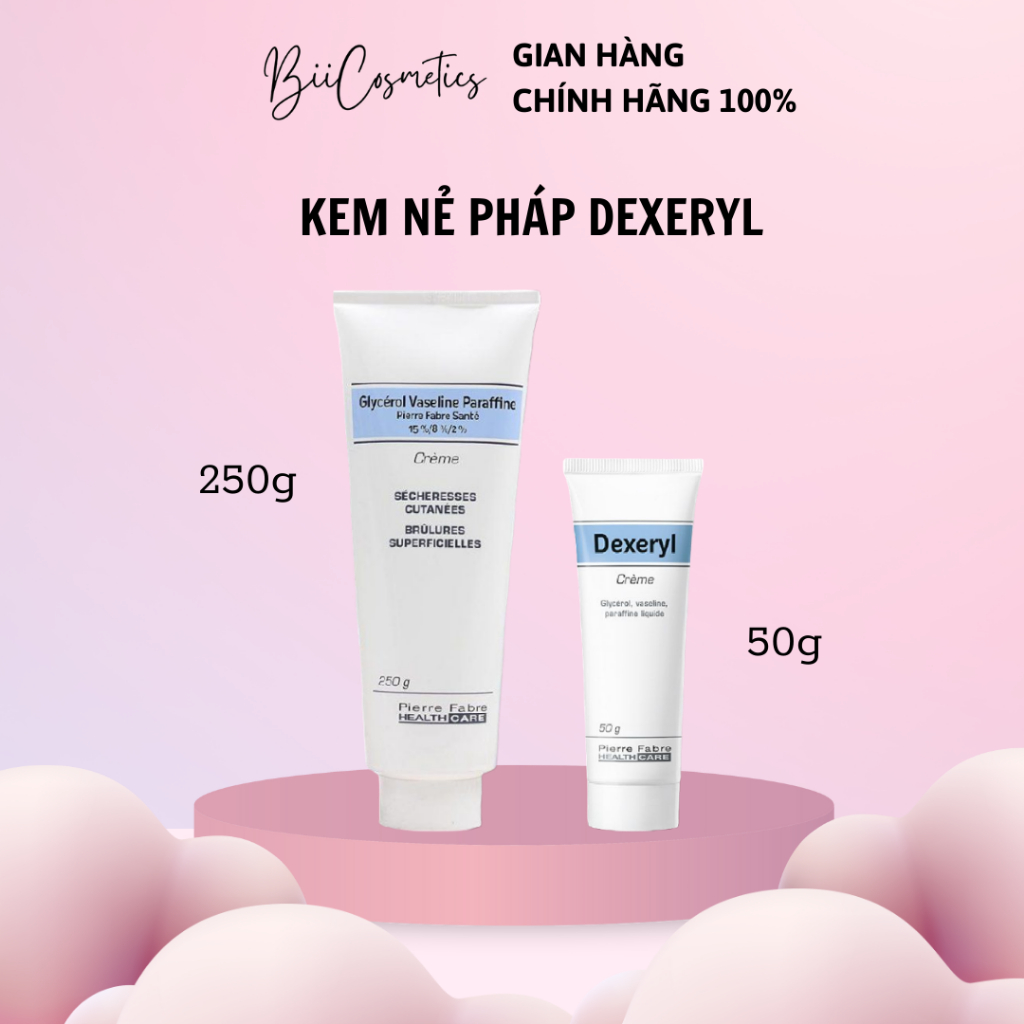 [Chính hãng] Kem dưỡng nẻ Dexeryl pháp 50g, 250g | Shopee Việt Nam