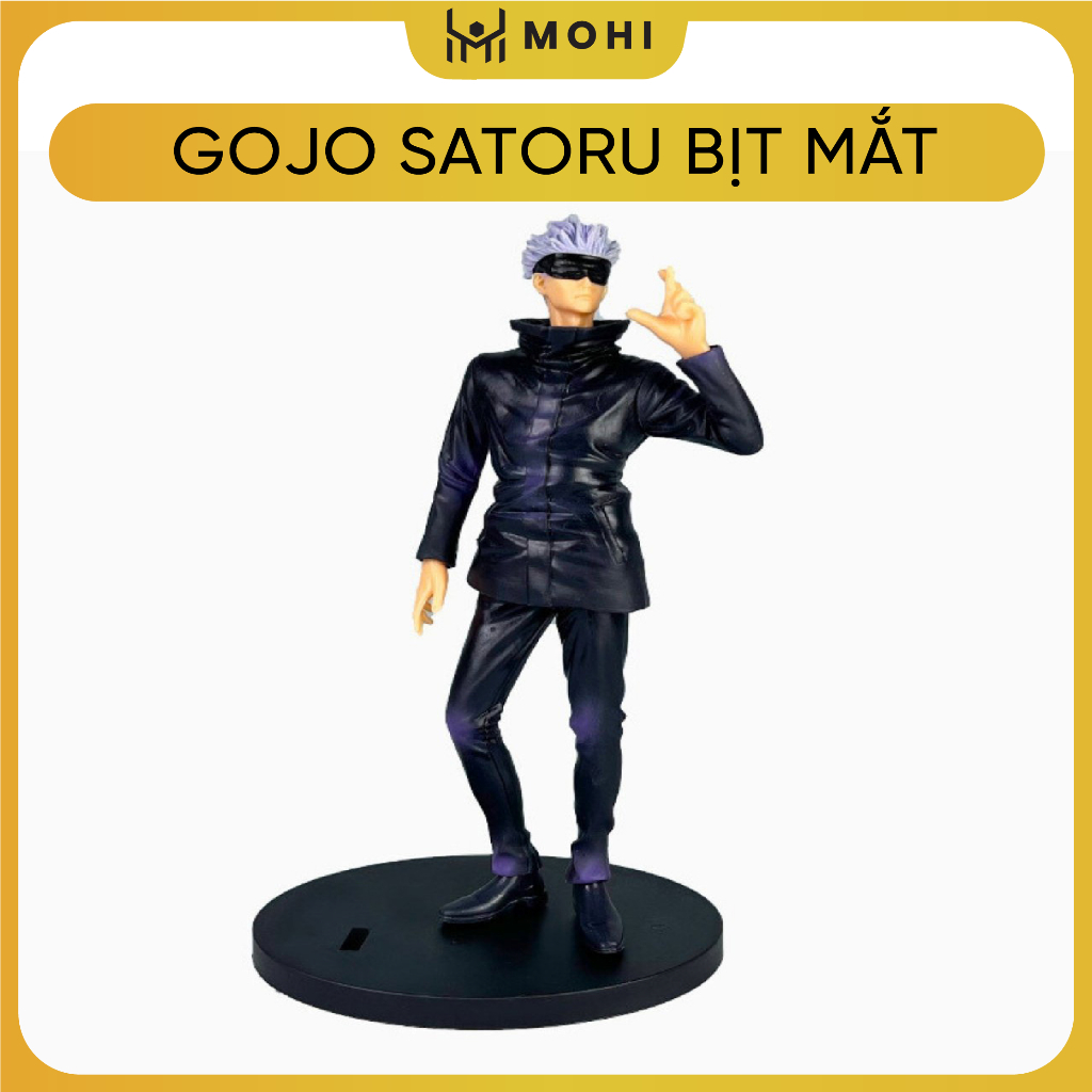 Mô Hình Gojo Satoru bịt mắt - Cao 21cm - nặng 140Gram - No Box : bọc ...