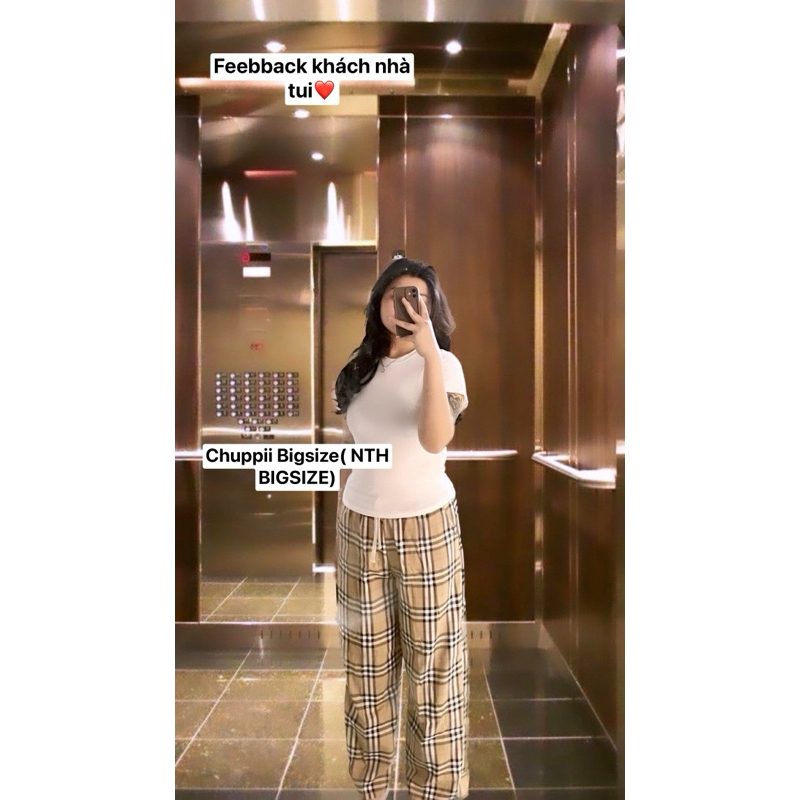 [ CHUPPII BIGSIZE ] QUẦN XUÔNG BBR HÀNG QC CHO NÀNG BIGSIZE (sẵn) | Shopee Việt Nam