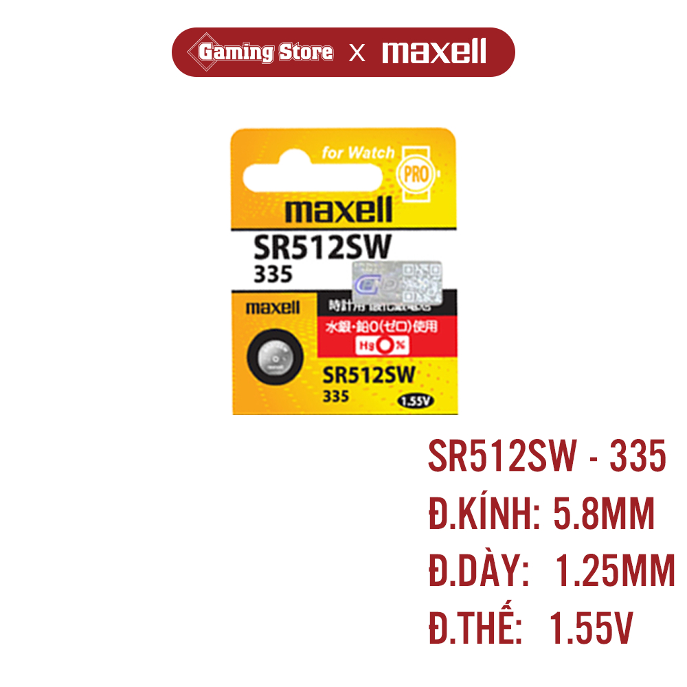 Pin Maxell SR626 / SR621 / SR920 / SR616 / SR521 / SR726/ SR716/ SR721 ...