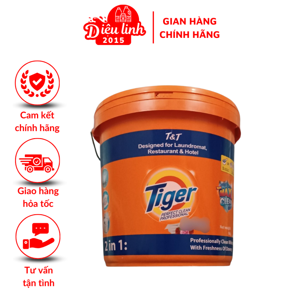Bột Giặt Tiger Hương Downy Tiger Mới , Bột Giặt Paris - Thùng 9kg ...