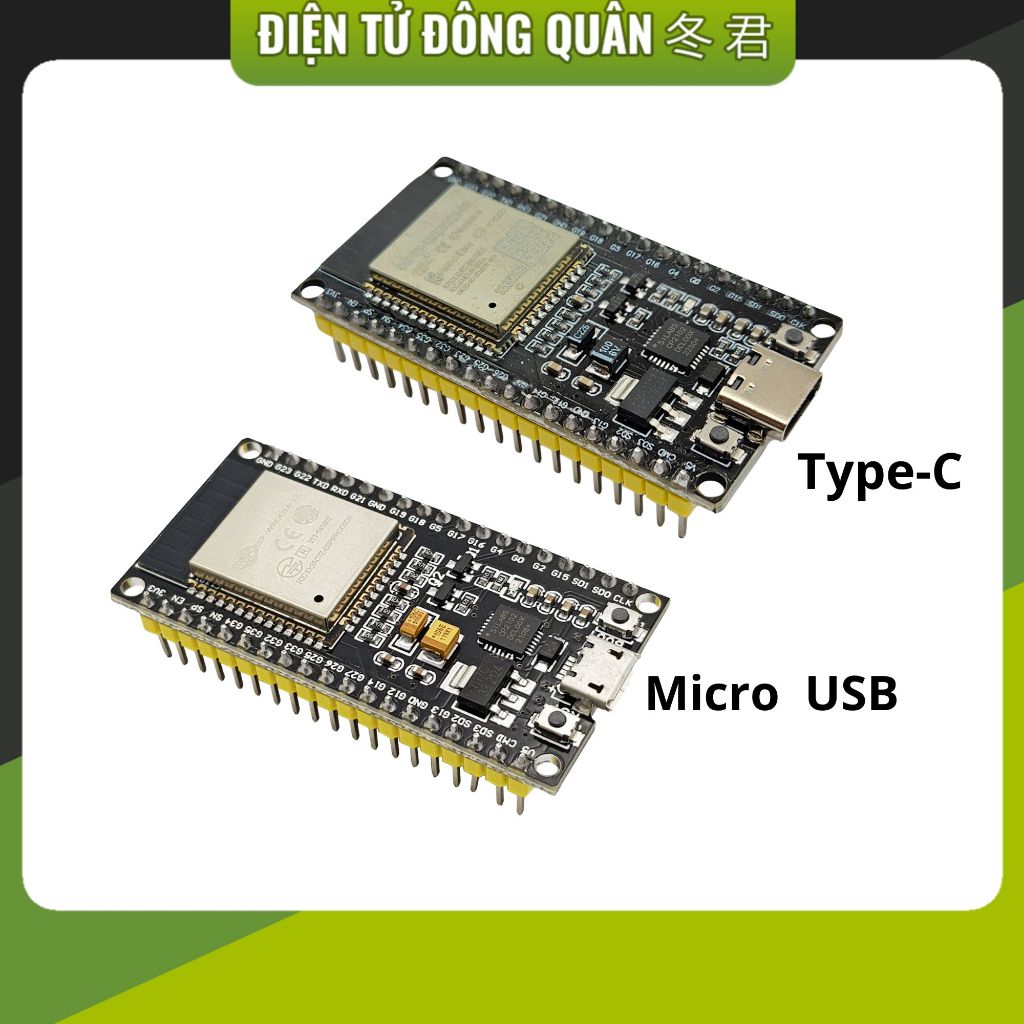 [HCM] Kit RF thu phát wifi bluetooth esp32 38 chân | Shopee Việt Nam