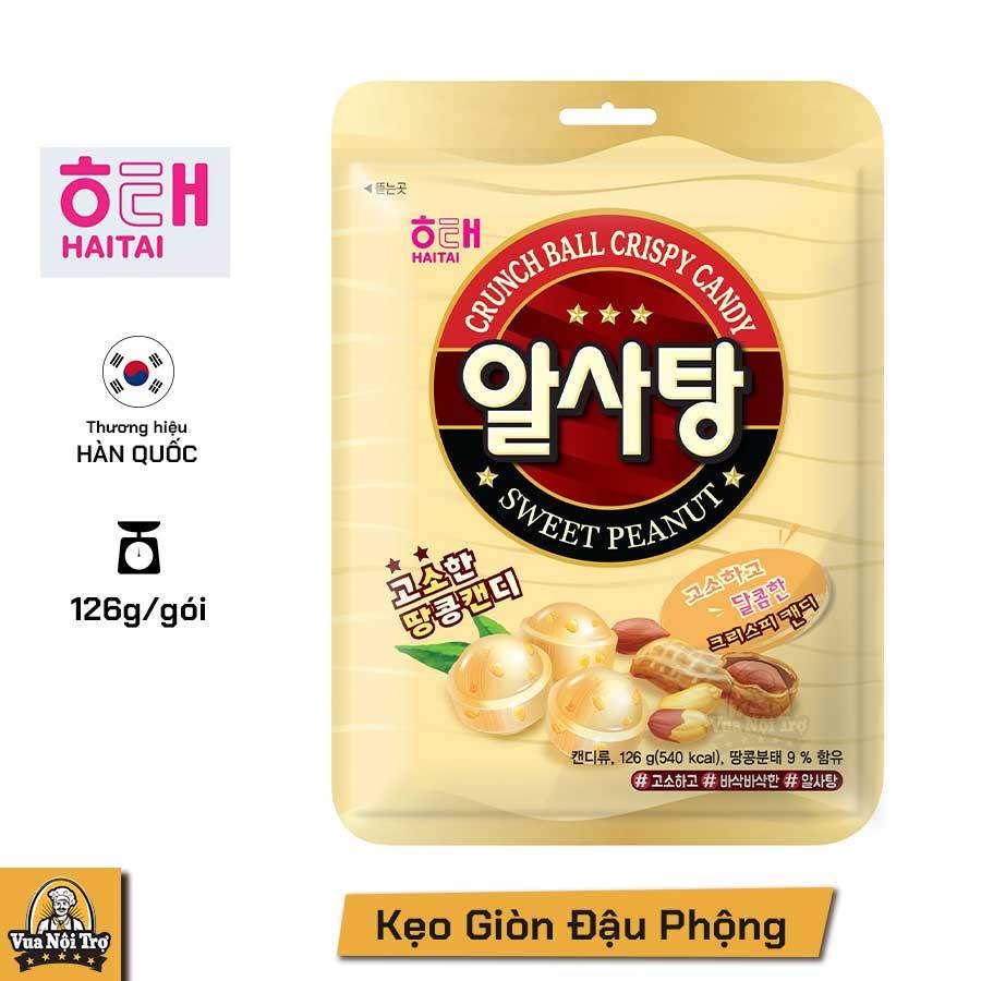 Kẹo Đậu Phộng Haitai Hàn Quốc (126g/gói) | Shopee Việt Nam