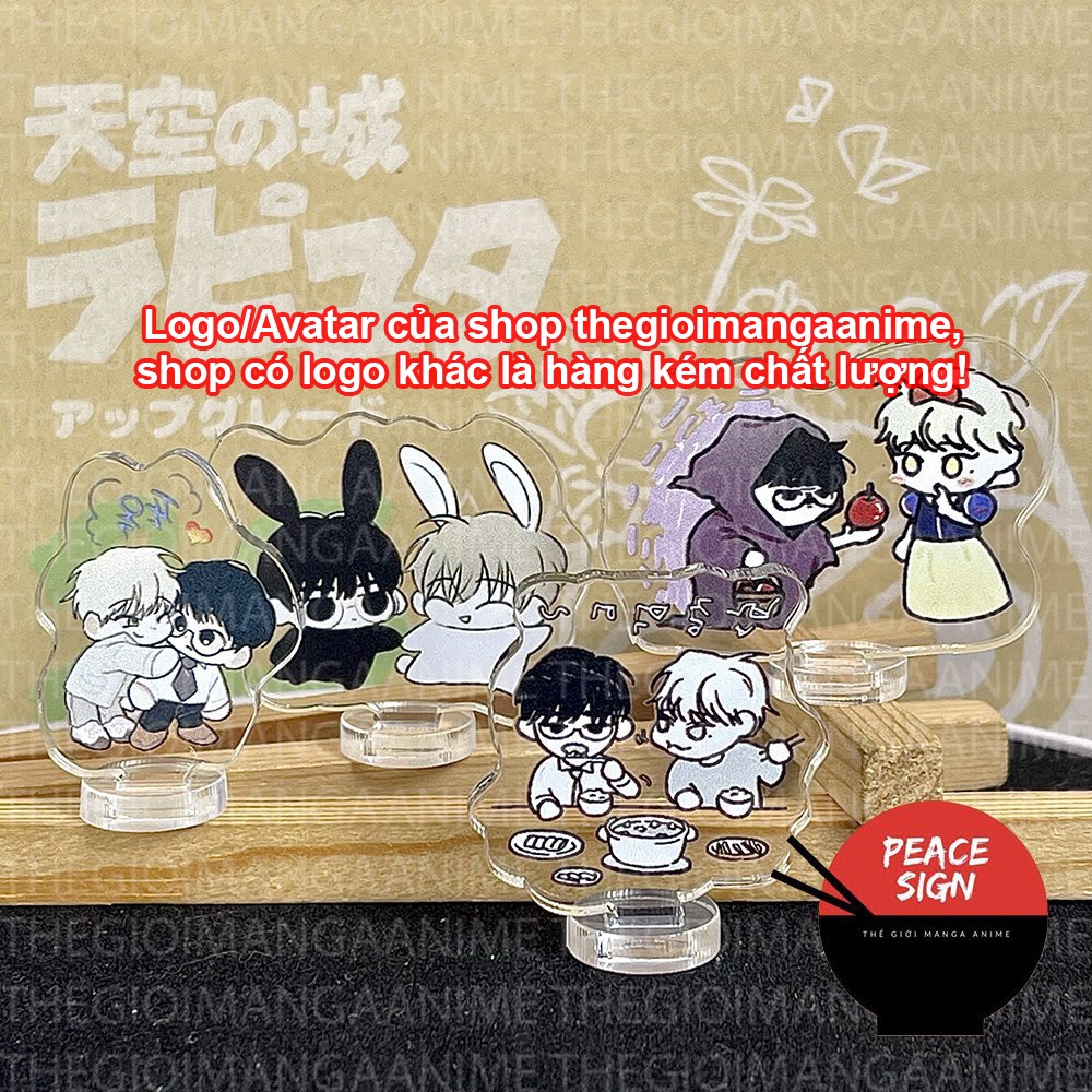 (3CM) Mô hình Standee in hình CHECKMATE Chiếu Tướng BL manhwa chibi ...