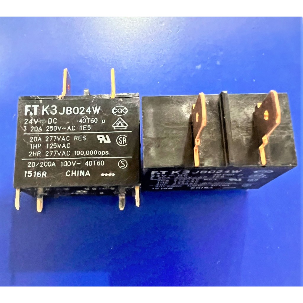 RELAY TỦ LẠNH 12V 20A 4 CHÂN CHF-S-112DA2 CHUROD, 24V 20A 4 CHÂN F&T K3 ...